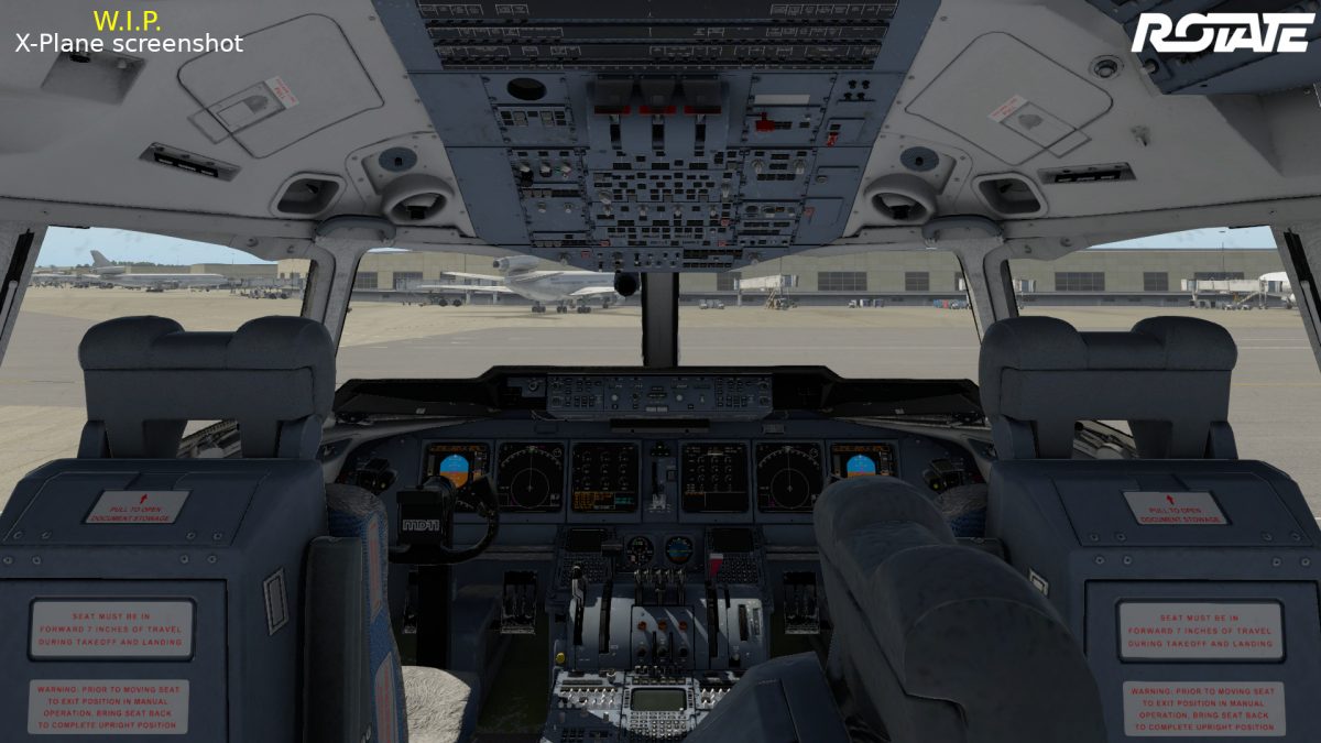 » New screenshots of the MD-11’s cockpit